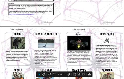 Monster Mash:A Study of Mystical Monsters of The World (Geography ...