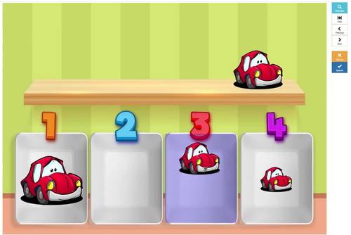 Kindergarten First Grade Math Digital Task Cards • Sort Objects • Boom ...