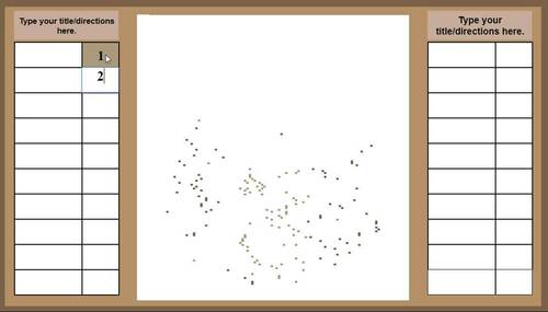 Mystery Digital EDITABLE LOW PREP - Sea Otter PIXEL ART Reveal Template