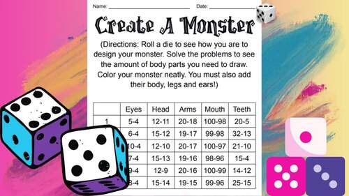 The Dice BUNDLE PACK by Skye's Workshop | TPT