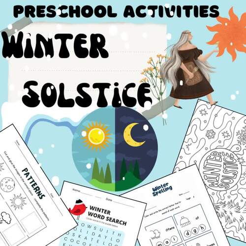 WINTER SOLSTICE - preschool activities by PavlyStyle | TPT