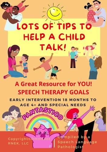 HELP My Child to Speak! - Talk Tips - Great for Parent and Speech Therapist