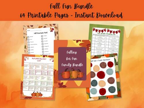 Fall Games Pack by Pine Tree Mercantile | TPT