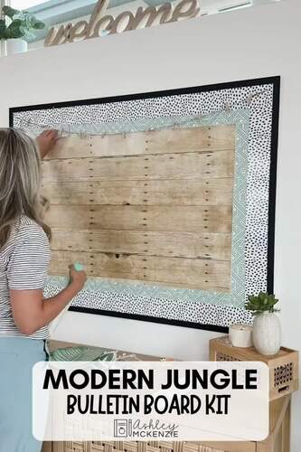 Modern Jungle Back To School Bulletin Board Kit by Ashley McKenzie