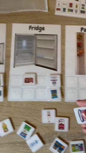 Grocery Sorting, Food identification cut and paste / Task bag | TPT