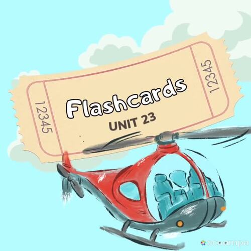 Transportation Unit for Kindergarten-Holistic English Series #23