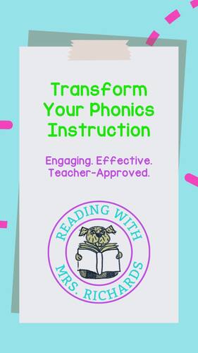 Teaching 3 Letter Blends Resources Bundle by Reading With Mrs. Richards