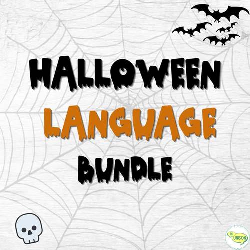 Halloween Language Boom Cards™ Bundle by In Unison Speech Therapy