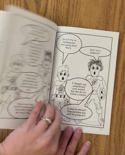 DECODABLE READER/COMIC: /ǒǒ/ spelled oo/u- Push and Pull- SoR,Level 2 ...