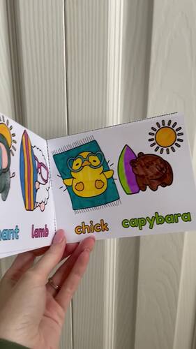 Summer Mini Coloring Books / Summer Coloring Pages by Mama Teacher Tips