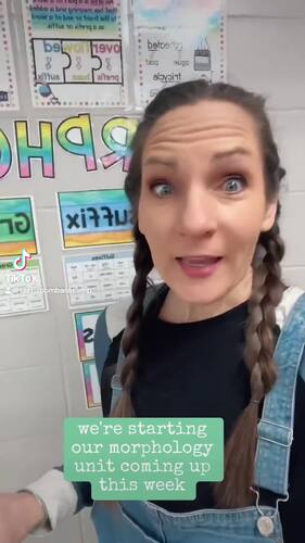 Morphology Wall - Orton Gillingham Morphology by Classroom Base Camp