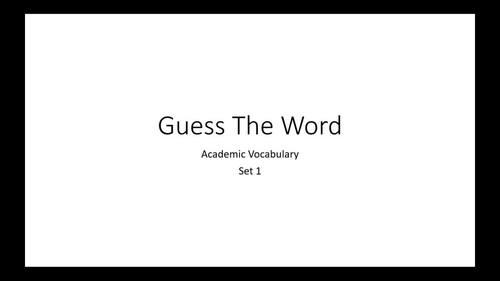 Academic Vocabulary Super Bundle by The Gaming Grammarian | TpT