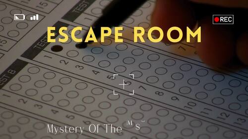 Test Taking Strategies ELA Escape Room- 6th, 7th, 8th- Print + Digital
