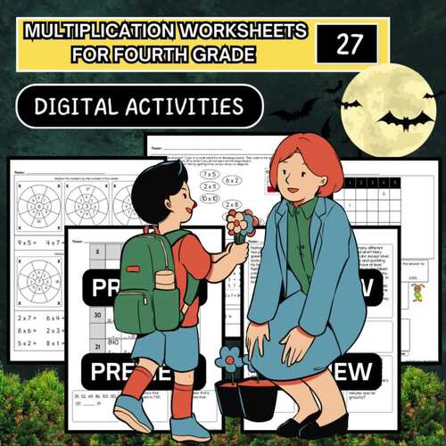 Multiplication Worksheets for Fourth Grade – Engaging Math Practice