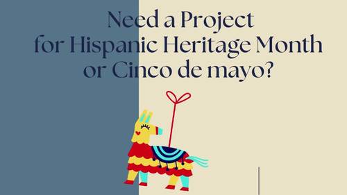 Art Projects Piñata | Cinco de Mayo Hispanic Heritage Projects | TPT