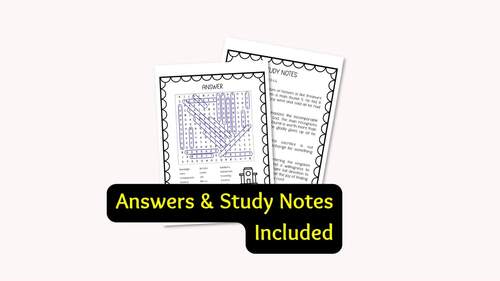 Parables of Jesus Word Search Bundle, Vigilance Theme, Sunday School ...