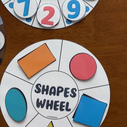 Busy Bags Activities, Colors Match, Count & Match, Shapes Match, Pizza ...