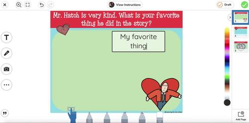 Somebody Loves You Mr. Hatch Seesaw and Printable Craft | TPT