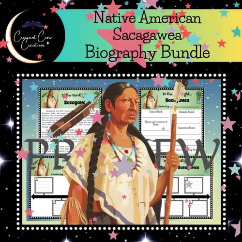 Sacagawea Native American Heritage Month Biography Bundle | TPT