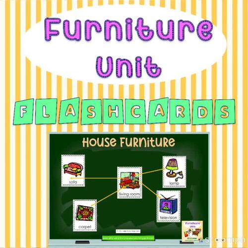 House Furniture unit for Elementary ESL-Discover | TPT
