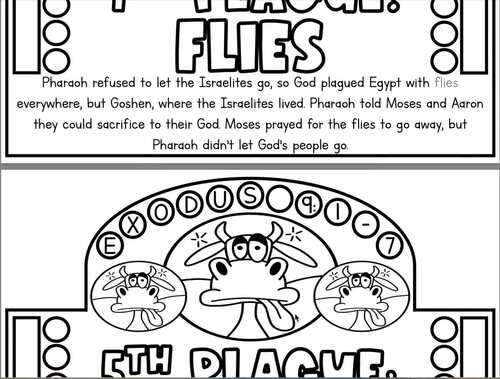 Plagues of Egypt Headbands Bible Study Activity Bible Lesson 10 Plagues