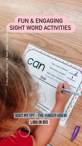 Wonders First Grade Sight Word Mats - Hands on Literacy Center - EASY PREP