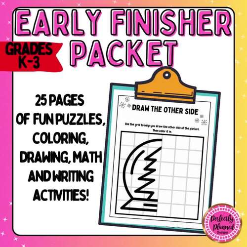 December Early Finishers Packet | Fun Activities | Christmas Math ...