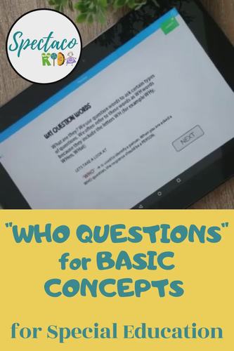 (DISTANCE LEARNING) Wh- Questions: WHO QUESTIONS/ Basic concepts | BOOM ...