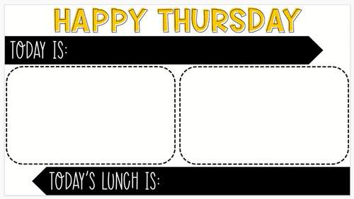 Morning Message Slides PowerPoint & Google Slides Digital Learning