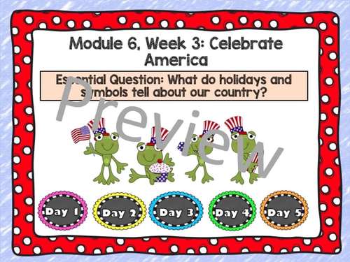 HMH Into Reading SMART Board Lesson Module 6, Week 3 First (1st) Grade