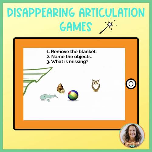 Articulation Games Growing Bundle Boom Cards™ Speech Therapy Games