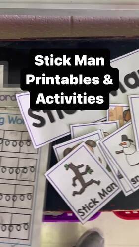 Stick Man Activities and Stick Man Printables Christmas Read Aloud Sub ...