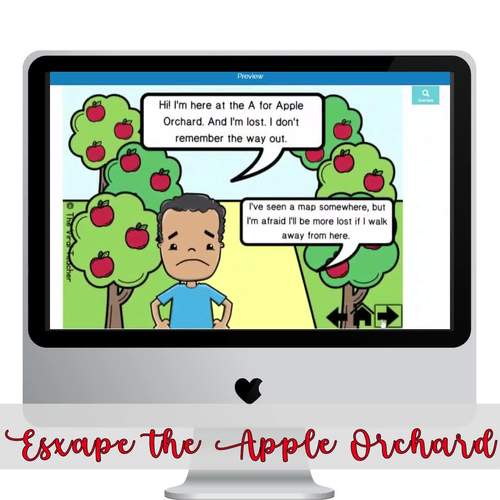 Four Basic Operations Review 2nd Grade Math Fall Escape Room Boom™ Cards