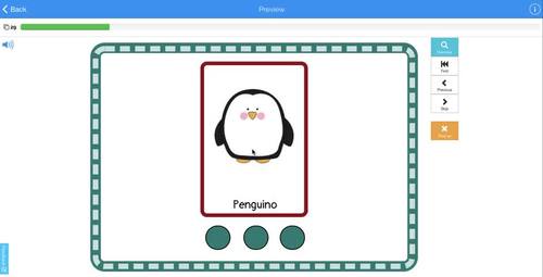 Spanish Articulation: Multisyllabic Words | Boom Cards™ | Distance Learning