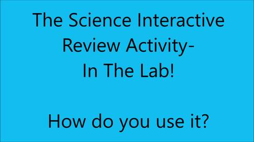 Distance Learning Inherited-Acquired Traits-Science Interactive-In the Lab!