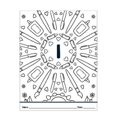 Art Workbooks for early finishers. Activities & Coloring Pages for 1st ...