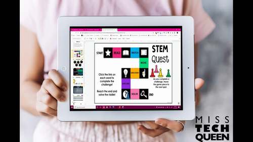 Space WebQuest STEM Activities Virtual Field Trip Back to School Activities