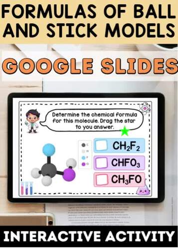 Finding Chemical Formulas from Ball-and-Stick Models | Google Slides