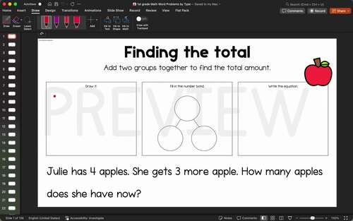1st grade Math Word Problems by Type | Explicitly Teach with ...