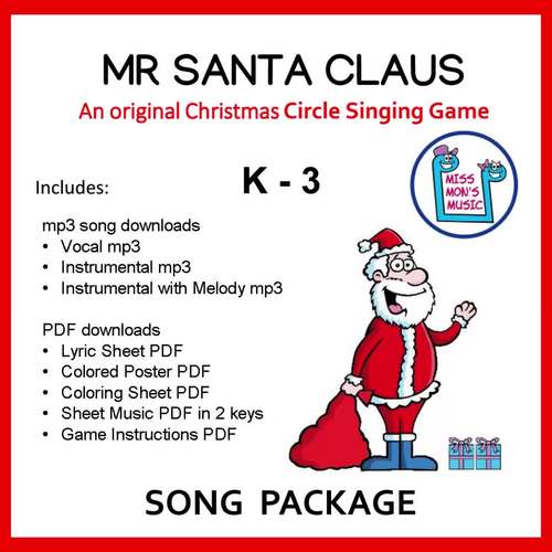 Mister Santa Claus - original Christmas Singing Game and Audio Single ...