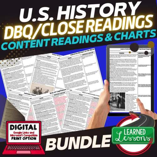 The Civil Rights Movement DBQ Close Reading Textbook Replacement Google ...