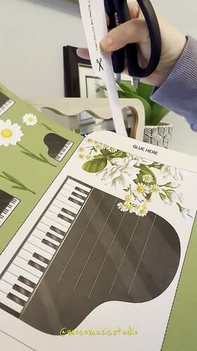 Printable Music Theme Gift Card or Money Holder | Piano Recital ...