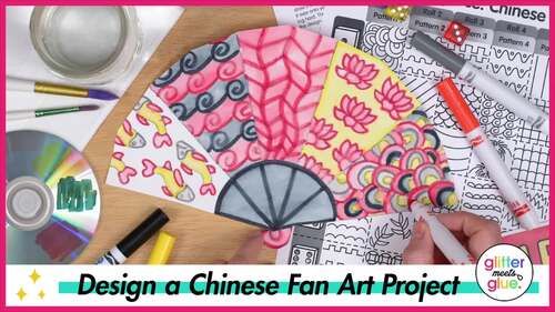 Chinese New Year 2025 Art Project, Sub Plans, Writing Prompts, Fan ...