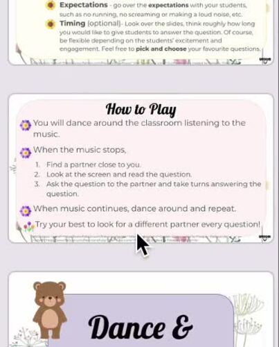 Spring Break Back-to-School Ice Breaker Activity - Questions Game PPT ...