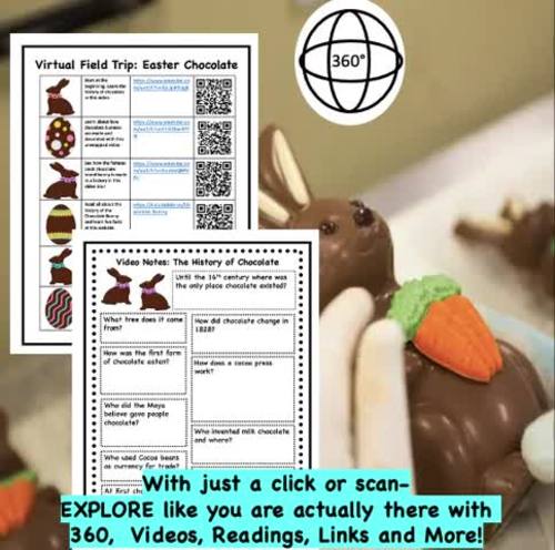 Chocolate Easter Bunny Factory Virtual Field Trip by TeachWithBri