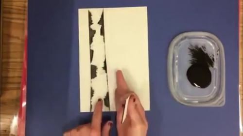 Aspen-Birch Tree Winter Art Project with VIDEO Instructions (download ...