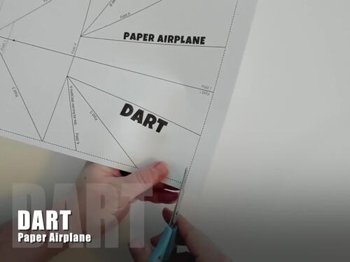 Halloween STEM/STEAM Paper Airplane DART Craft Activity | 1st-3rd Grade