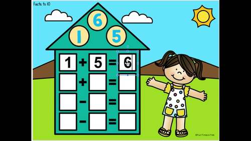 Fact Families to 10 Digital Activities | Google Slides™ by Fun Times in ...