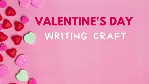 Valentine's Day Writing Craft Mug Card | TPT