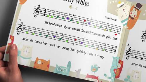 Kitty White - Folk Song | Boomwhackers & Recorder Sheet Music ...